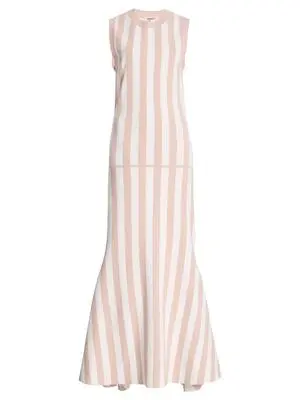 ZANKOV Faye Striped Knit Maxi Dress - Multi