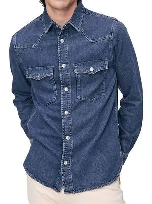 DL1961 Dominick Denim Shirt - Indigo Frontier