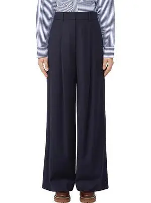 MAX MARA Globale Wool Blend Pleated Pants