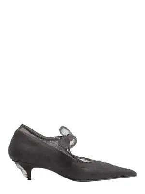 Proenza Schouler Slash Organza Pumps - Black