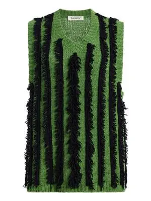 ZANKOV Lorna Embroidered Cotton-blend Vest - Multi