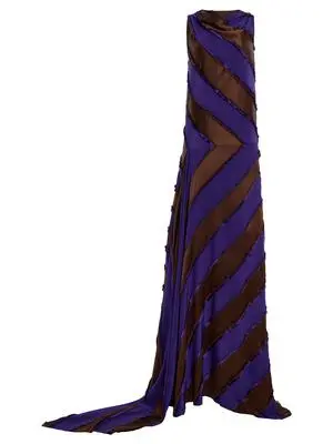 ZANKOV ZANKOV Chantal Silk Maxi Dress