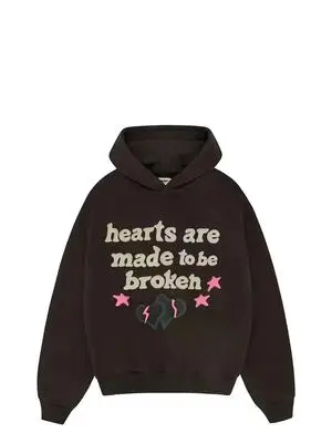 BROKEN PLANET Graphic-print Hoodie - Black