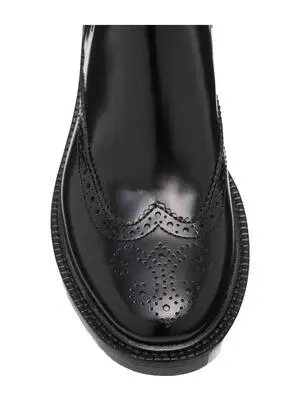 Saint Laurent Vincent Leather Chelsea Boots - Noir