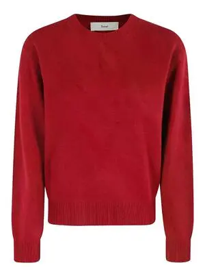 DUNST Crewneck Sweater - Red