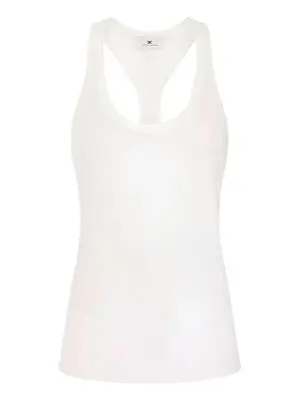 Elisabetta Franchi Scoop-neck Tank Top - Neutrals