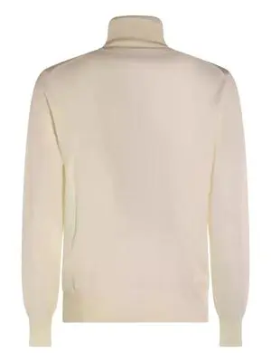 Altea Roll-neck Sweater - White