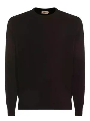 Altea Crew-neck Long-sleeve Sweater - Black