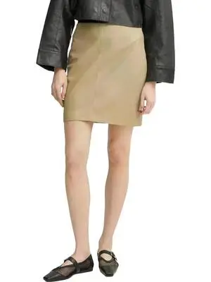 Day Birger Et Mikkelsen Zipped Mini Skirt - Neutrals