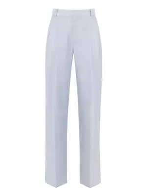 Elisabetta Franchi Flap-pocket Trousers - Blue