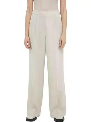 Day Birger Et Mikkelsen Pleated Wide-leg Trousers - Neutrals