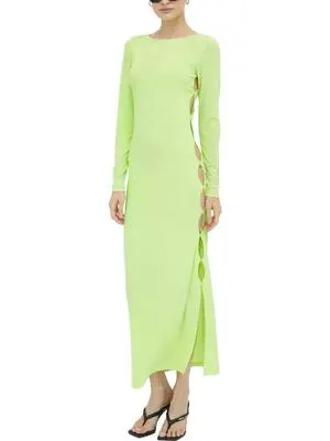 RÉSUMÉ Side Cutout Dress - Green