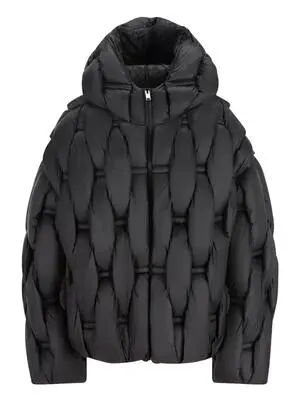 RAXXY Hooded Quilted Jacket - Black