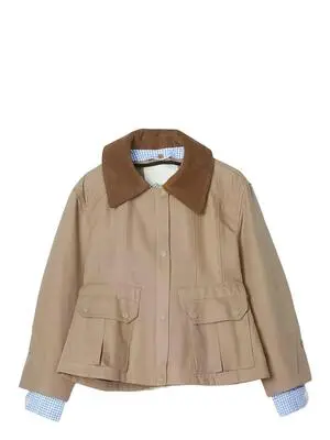 3.1 Phillip Lim Spread-collar Front-pocket Jacket - Neutrals