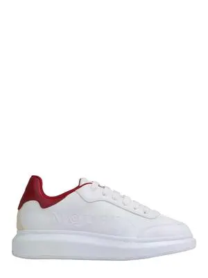 Alexander McQueen Oversized Embossed Trainers - White