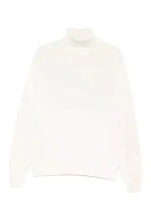 FILIPPO DE LAURENTIIS Roll-neck Sweater - White