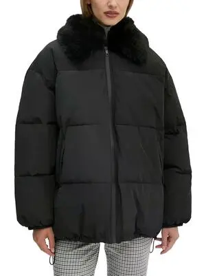 Day Birger Et Mikkelsen Fur-collar Puffer Jacket - Black