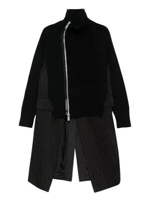 Sacai Paneled Jacket - Black