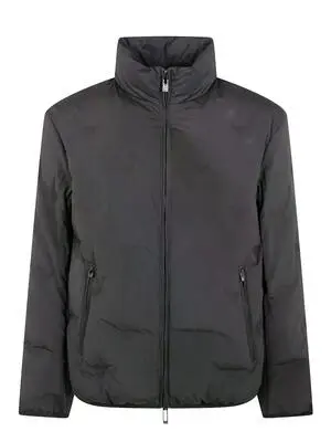 Emporio Armani Zip-up Padded Jacket - Black