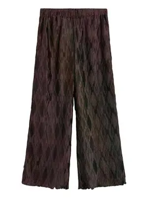 BY MALENE BIRGER Letita Pleated Palazzo Pants - Brown