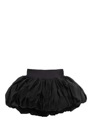 Vaquera Pouf Mini Skirt - Black