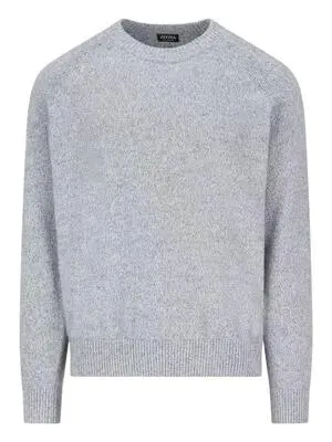 Zegna Crew-neck Sweater - Grey