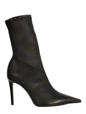 LELLA BALDI 95mm Pointed-Toe Boots