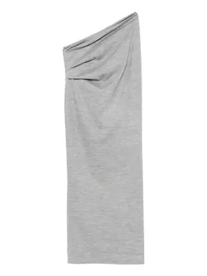 ENTIRE STUDIOS Asymmetric Maxi Skirt - Grey
