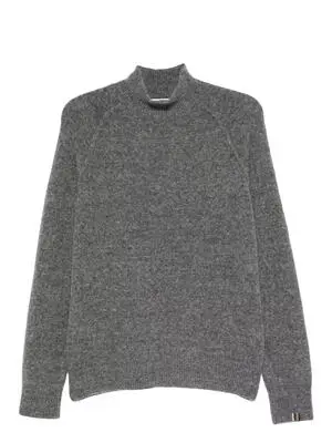 Alpha Studio High-neck Sweater - Grey