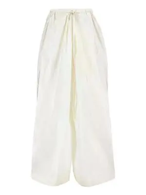 DANIELA GREGIS Cropped Palazzo Pants - Neutrals
