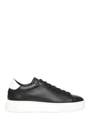 GIULIANO GALIANO Leather Sneakers - Black