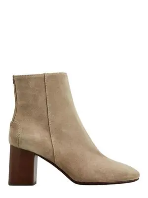 TOD'S 70mm Leather Boots - Neutrals