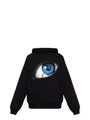 MISBHV Graphic Printed Hoodie - Black