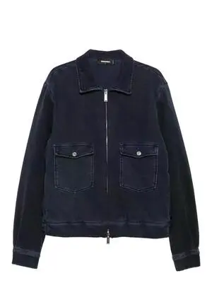 Dsquared2 Long-sleeved Shirt Jacket - Blue