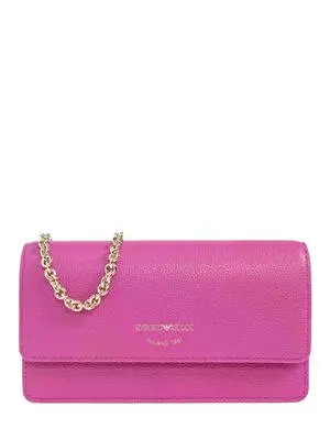 Emporio Armani Mini Leather Cross Body Bag - Pink