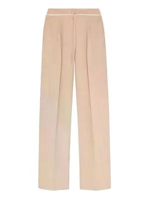 FORTE_FORTE Pleated Trousers - Pink