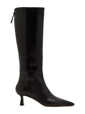 AeydĒ 55mm Rhea Pointed Boots - Black