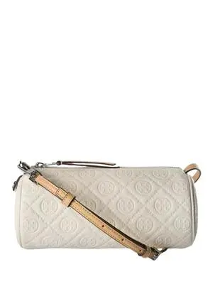 Tory Burch Embossed Tote Bag - White