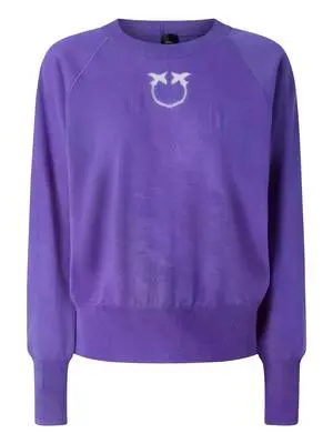 Pinko Lanzarote Crew-neck Sweater - Purple