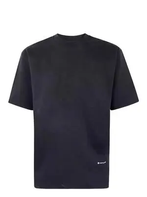 SNOW PEAK Logo-detail T-shirt - Black