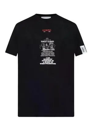 Iceberg X Peanuts Graphic T-shirt - Black