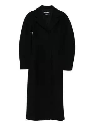 Jacquemus Le Curvo Coat - Black