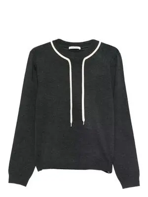 CRAIG GREEN Drawstring-detail Sweater - Black