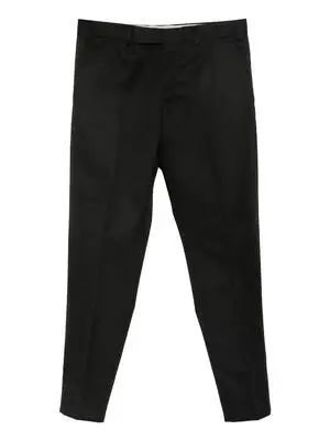 PT TORINO Pressed-crease Trousers - Black
