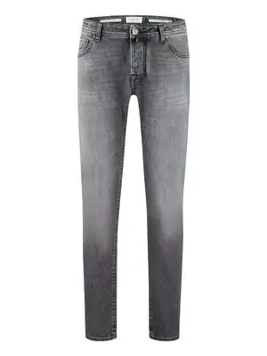 Jacob Cohen Buttoned Jeans - Grey