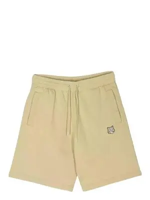 Maison Kitsuné Bold Fox Track Shorts - Neutrals