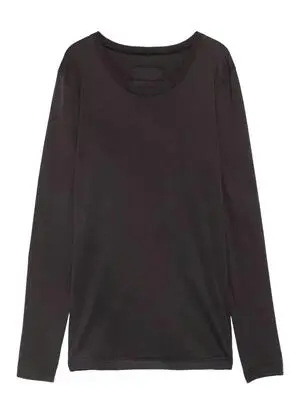 PRIVATE 0204 Long-sleeve Top - Brown