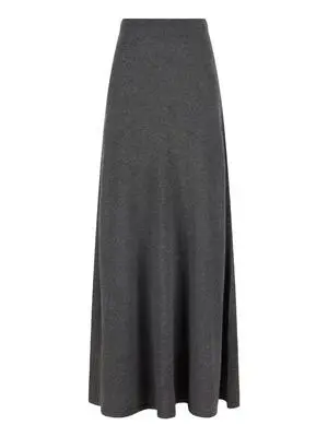 Balenciaga Pleated A-line Skirt - Grey