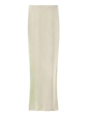 ASTA RESORT Carolina Floor-length Maxi Skirt - Neutrals