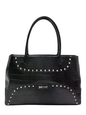 Just Cavalli Studded Tote Bag - Black